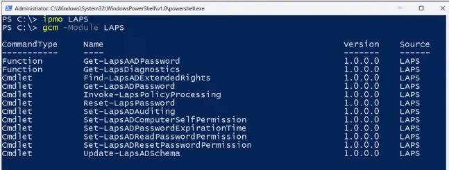 New Microsoft LAPS (Encryption) – A sys admin blog